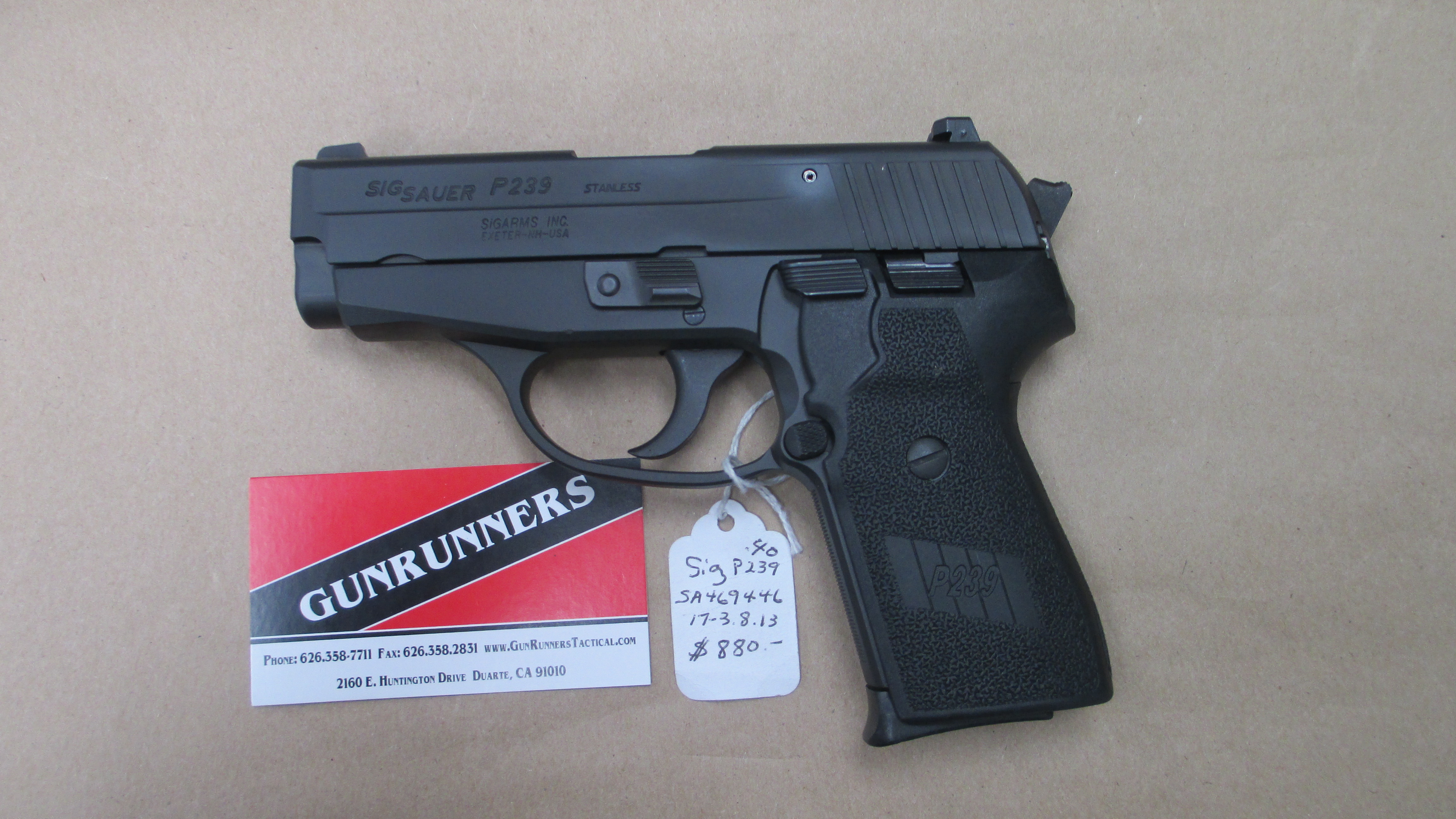 Gunrunnerstactical - Catalog - Pistols